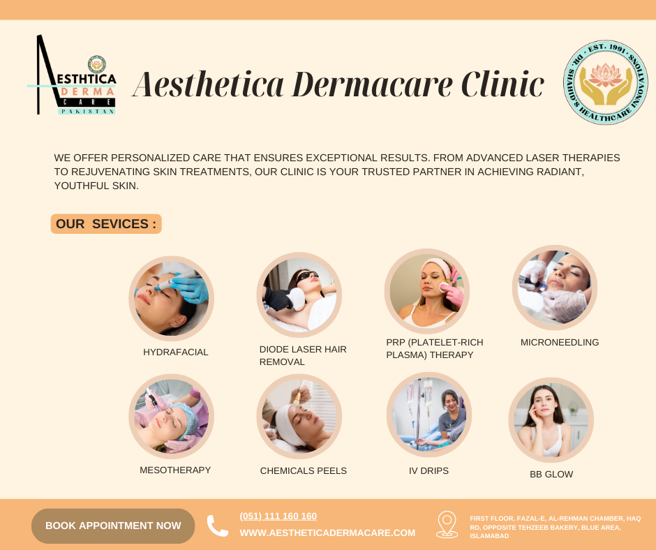 Aesthetica Dermacare | Expert Skincare & Laser Treatments Islamabad